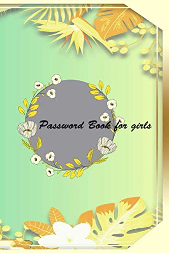 Password book for girls: password book for girls, boy with the cool ...
