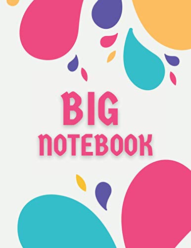 Big Notebook: Blank Journal. Extra Large Notebook 8.5 x 11, 590(lined ...