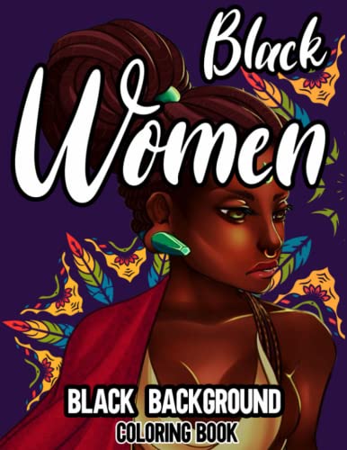 Black women coloring book: An Adult Coloring Book With Beautiful Black ...