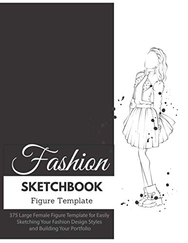 Fashion Sketchbook Figure Template 223 Large Female Figure Template For Easily Sketching Your 