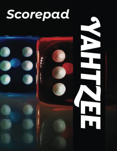 Retrogama Yahtzee Scorecard Book: 110 Sheets for Scorekeeping - Yahtzee ...