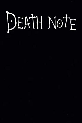 DEATH NOTE: Carnet, notNotebook, MANGA Shinigami,120 pages lignées ...
