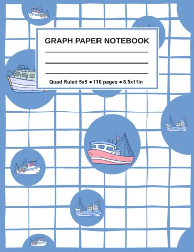 Graph Paper Notebook: Grid Paper Notebook, Grid Paper for Math and ...