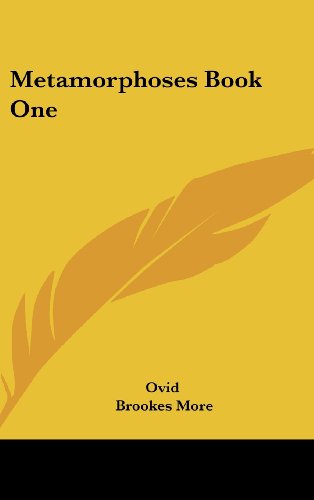Metamorphoses Book One by Ovid | Goodreads