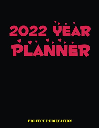 2022 Year Planner: One Page Per Day Diary, Appointment Book, 2022 Daily ...