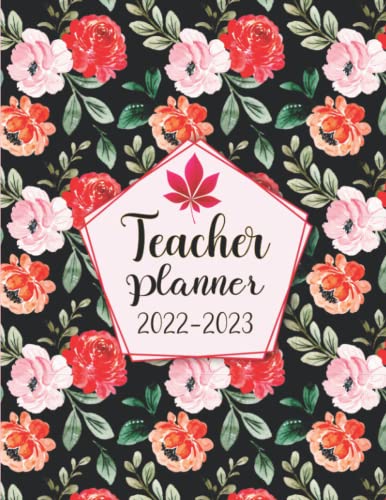 Teacher Planner 2022-2023: Weekly And Monthly Lesson Planner For ...