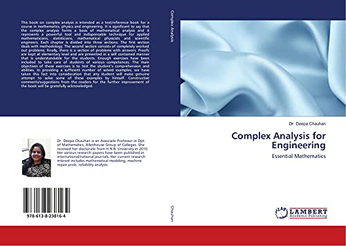 Complex Analysis for Engineering by Deepa Chauhan | Goodreads