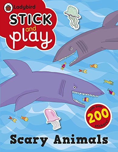 Scary Animals: Ladybird Stick and Play Activity Book by Ladybird ...