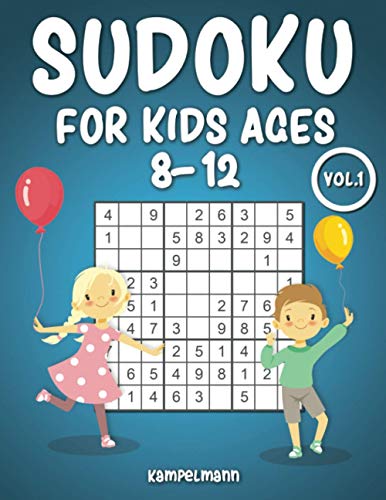 Sudoku for Kids Ages 8-12: 200 Fun Sudoku Puzzles for Children Age 8, 9 ...