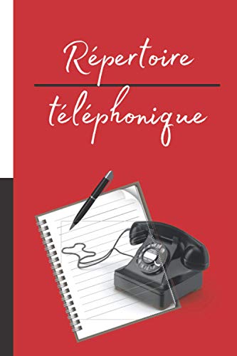 Répertoire téléphonique: carnet d'adresses alphabétique pour noter tous ...