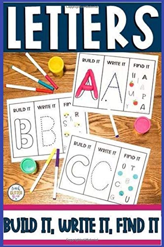 letters build it,write it,find it: Preschool Practice Handwriting ...