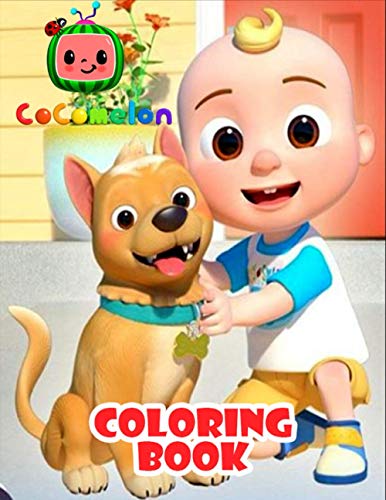 Cocomelon Coloring Book: Awesome Coloring Book For Kids And Adults ...