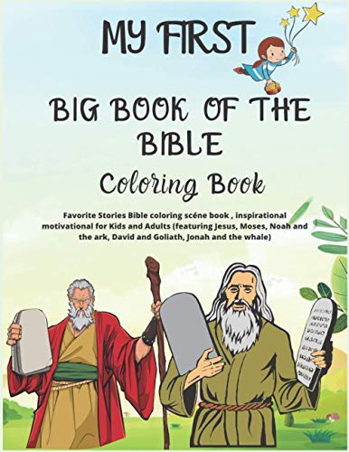 My First Big Book Of The Bible Coloring Book: Favorite Stories Bible ...