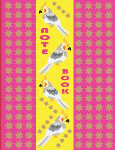 NOTEBOOK: Excellent Wide Ruled Bird Notebook Journal 8.5" x 11" and 140 ...