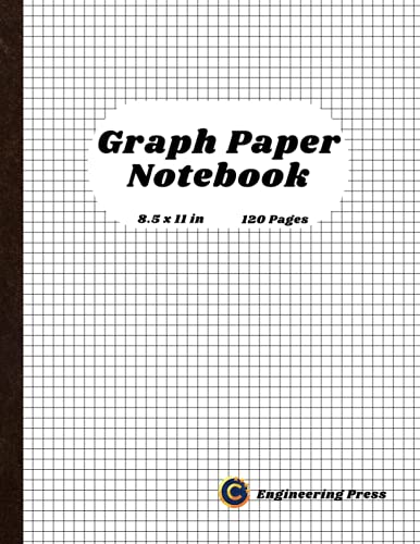 Graph Paper Notebook: Large Simple Graph Paper Journal - 120 Quad Ruled ...