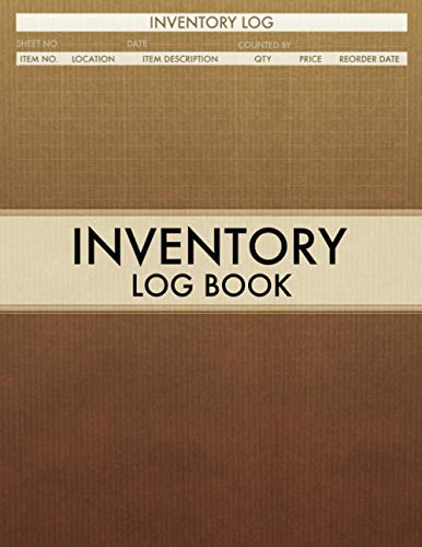Inventory Log Book: Simple Inventory Log Book for Business or Personal ...