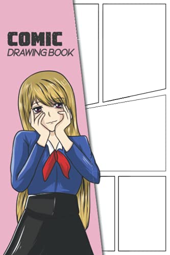 Comic drawing book: Over 100 blank pages to draw your own comic I DIN ...