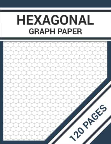 Hexagonal Graph Paper: Multi-Purpose Hexagonal Composition Notebook ...