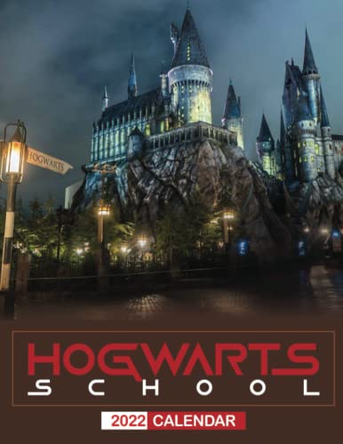 Hogwarts School Calendar 2022 Magical: Witchcraft School, Mysterious ...