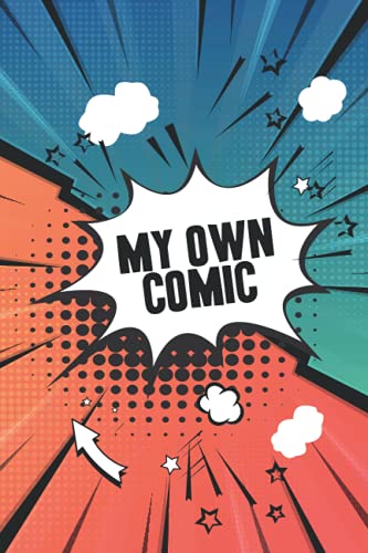 My own comic: Over 100 blank pages to draw your own comic I DIN A4 I ...