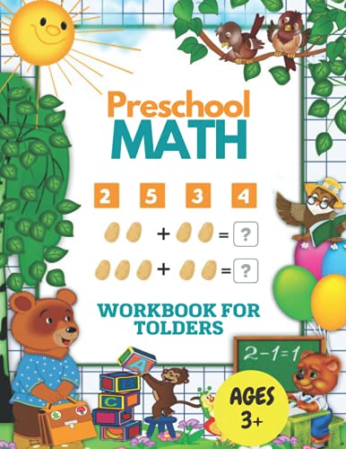 Preschool numbers tracing, early Math workbook for tolders: Preschool ...