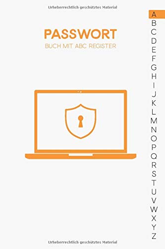 Passwort Buch mit ABC Register: Password Keeper für meine Login Daten ...