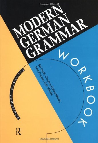 Modern German Grammar Workbook (Modern Grammar Workbooks) by Ruth ...