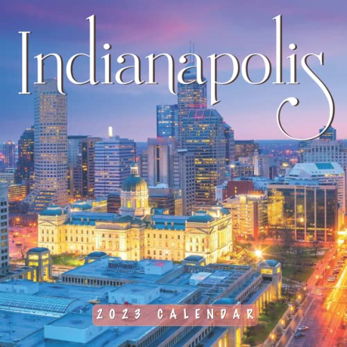 Indianapolis Calendar: Beautiful 18-month 2023 Calendar - Gift for ...