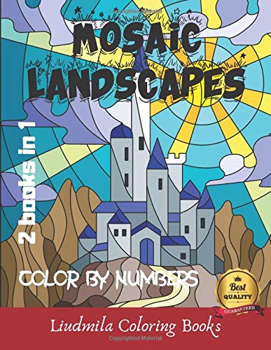 Mosaic Landscapes Color by Numbers: Landscapes Color By Numbers ...