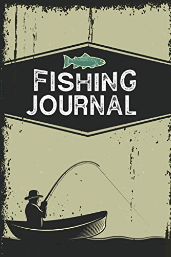 Fishing Journal: Fishing journal with 50 preprinted sessions or days ...
