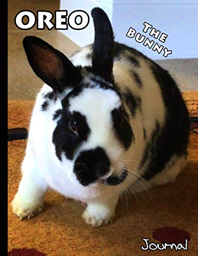 OREO The Bunny Journal: Bunny Rabbit Themed Cover Artist Book ...