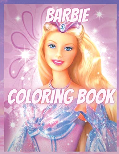 barbie: Coloring Book for Adults and kids,Easy,Fun,Relaxing by MR MOJA ...