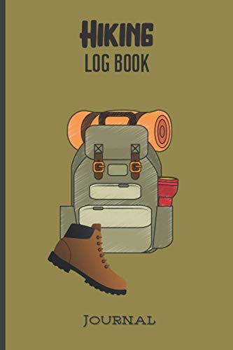 Hiking log book: Trail journal with prompts to write in, an hiking ...
