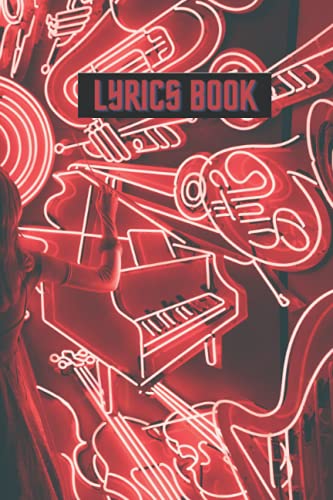 The Lyrics Notebook and Journal: Play the Music- College Rule Lined ...