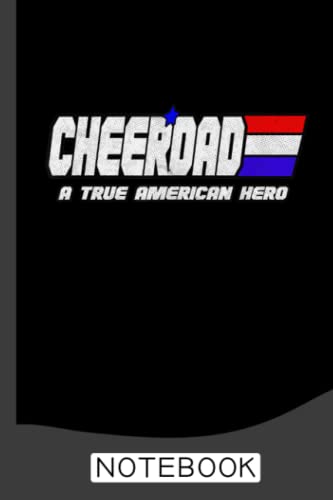 Cheer Dad Notebook: Lined Journal Notebook for Cheerleaders ...