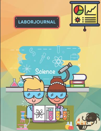 Chemiker Laborjournal: Labornotizbuch nummeriert | Laborbuch: mit ...
