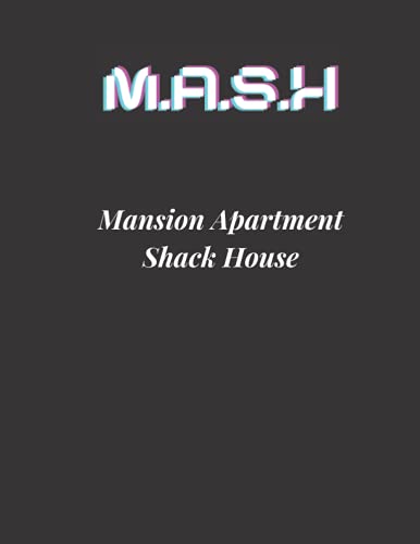 M.A.S.H Mansion Apartment Shack House: The classic game-Discover your ...