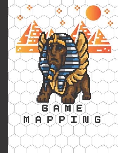 Game Mapping: Hexagonal Graph Paper Notebook for Hex War Games and Hex ...