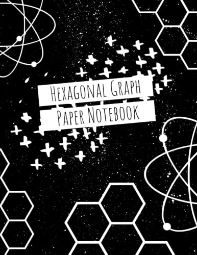 Hexagonal Graph Paper Notebook: Organic Chemistry Notebook | Hex Grid ...