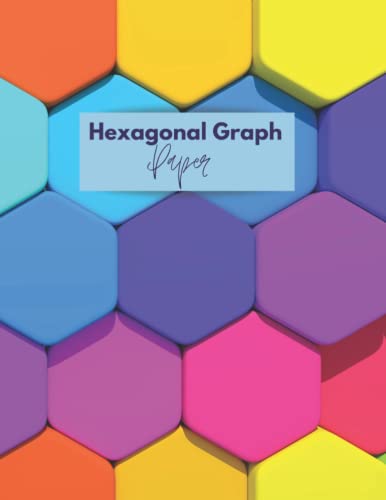 Hexagonal Graph Paper: Organic Chemistry Notebook | Hex Grid Paper ...