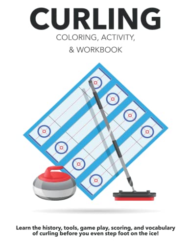 Curling Coloring, Activity, & Workbook: Learn the history, tools, game ...
