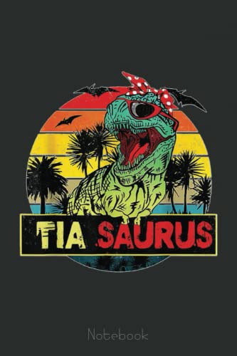 Tiasaurus Dinosaur Tia Saurus Family Matching Notebook: Cute Trendy ...