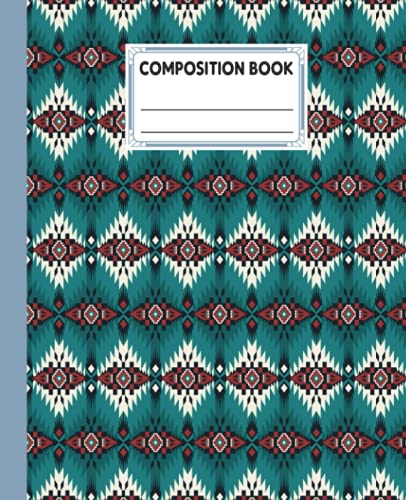 Composition Notebook: Native America Composition Notebook, Wide Ruled ...