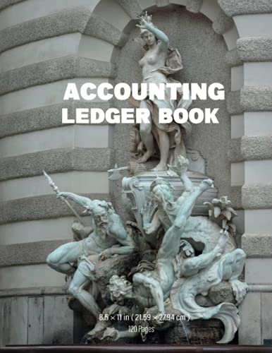 Accounting Ledger Book: Simple Accounting Ledger for Bookkeeping and ...