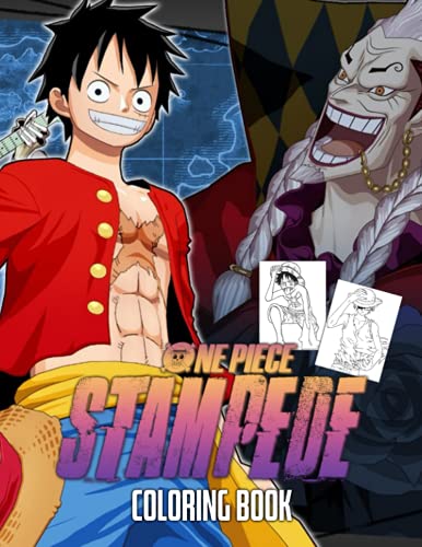 One Piece Stampede Coloring Book: 30+ Coloring Pages. ?Perfect Coloring ...