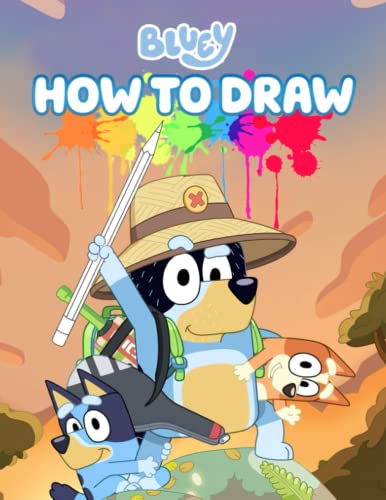 How To Draw Blúey: How to Draw Blúey Step by Step - How to Draw Entire ...