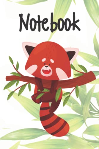 Red Panda: Red Panda Notebook, Red Panda Journal, Notebook, Journal 6 ...