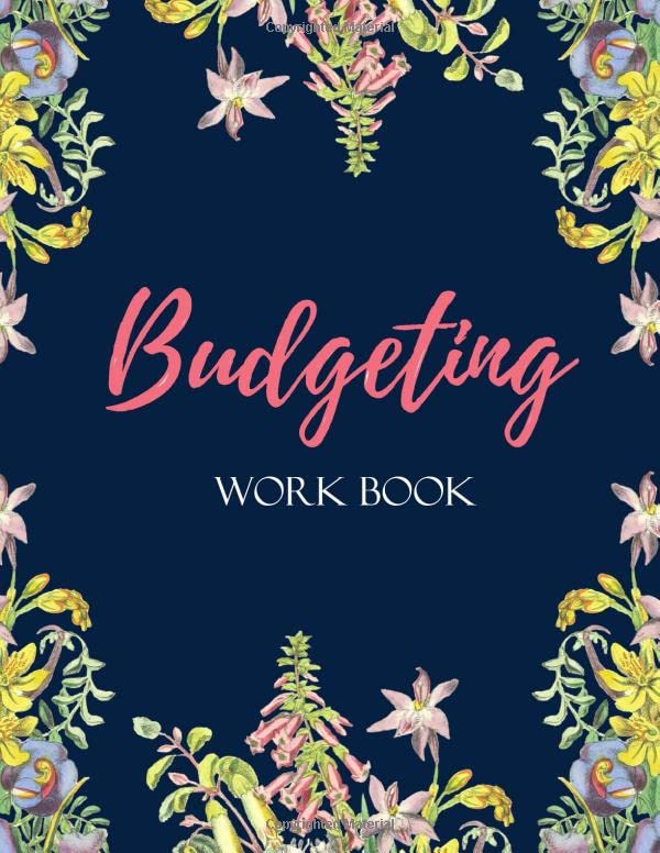 Budgeting Workbook: Large Print Daily & Weekly Budget planner, Expense ...