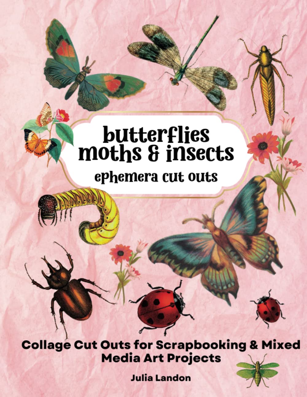 Butterflies, Moths & Inspects - Ephemera Cut Outs: Collage Cut Outs for ...