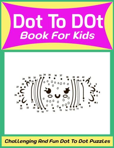 Dot To Dot Book For Kids: Many Funny Dot to Dot for Kids by Sarah ...